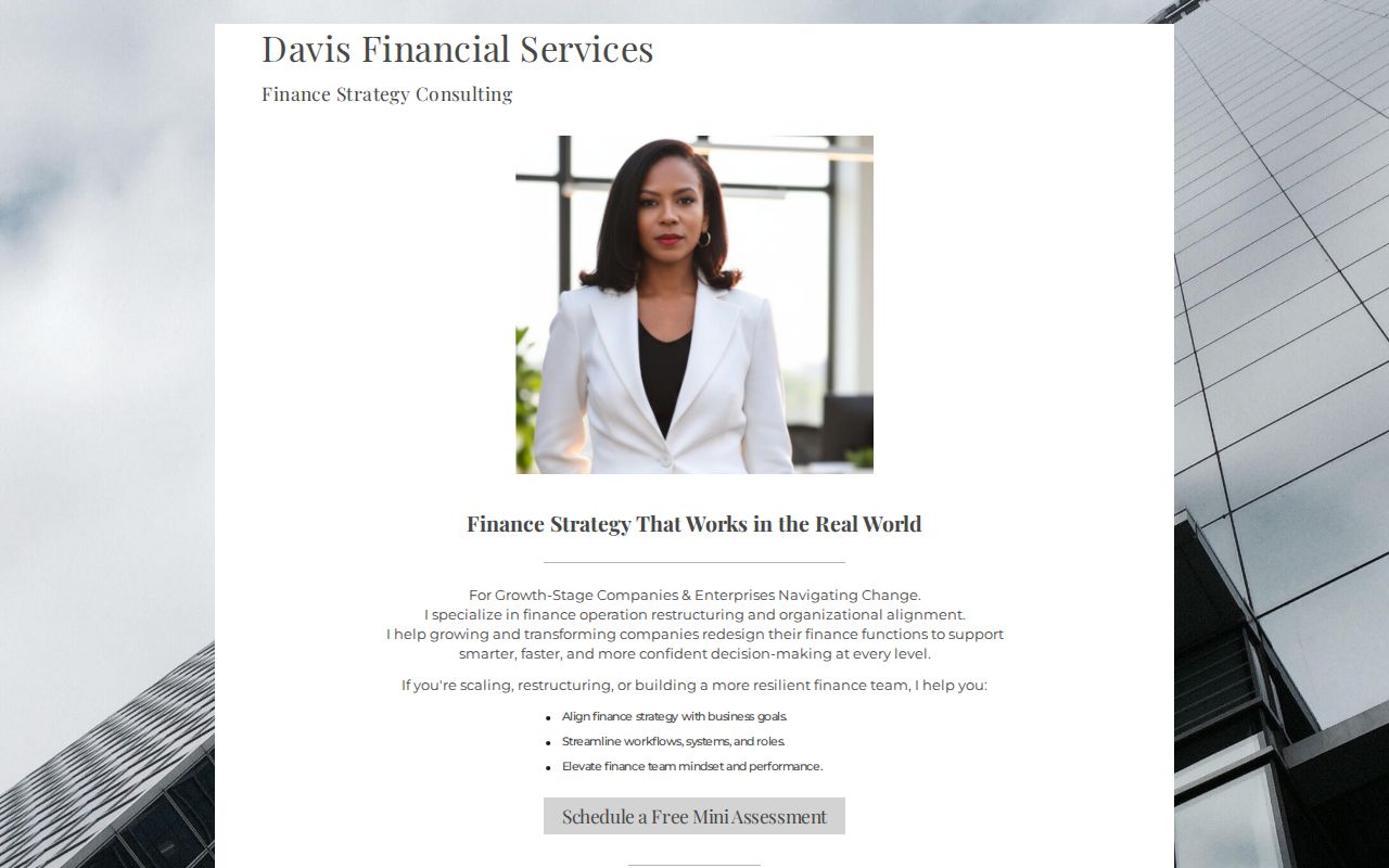 Davis Financial Services